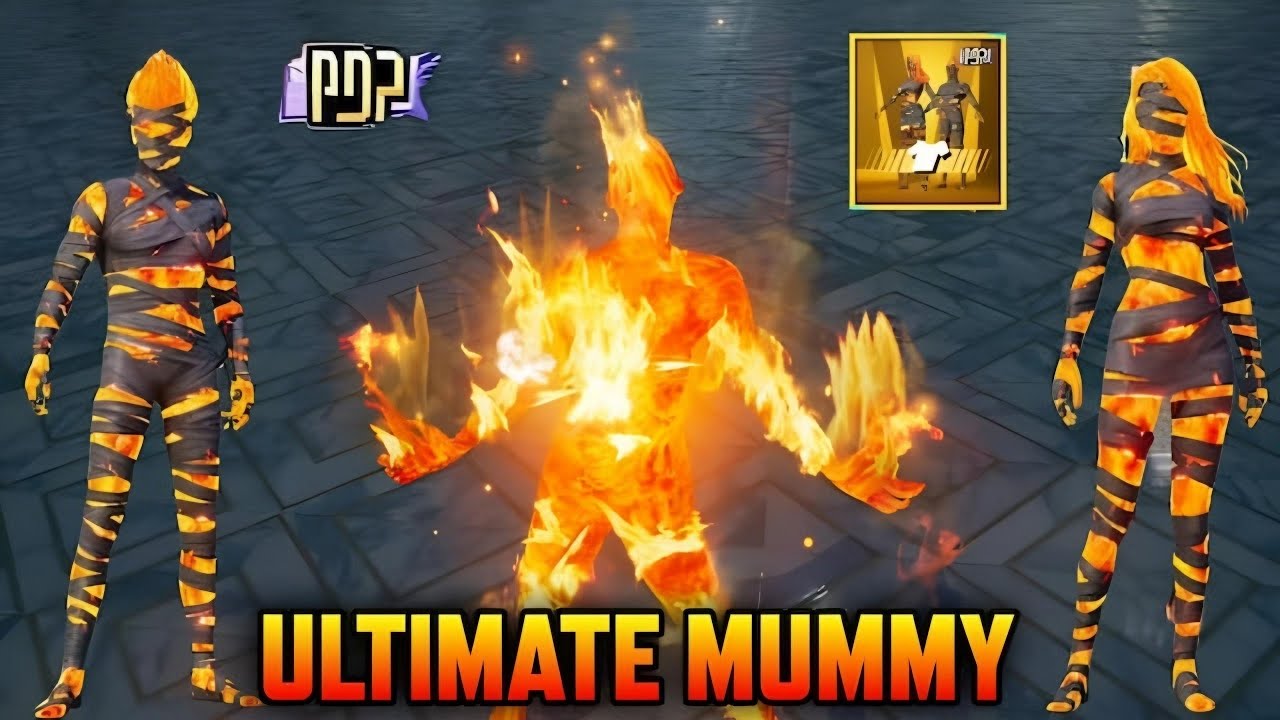 Ultimate Mummy Set | Inferno Fiend Set Pubg Mobile or Bgmi #pubgmobile ...