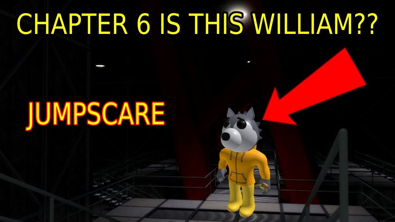 WILLIAM WOLF IN PIGGY BOOK 2 CHAPTER 6??? ( Piggy William Jumpscare ...
