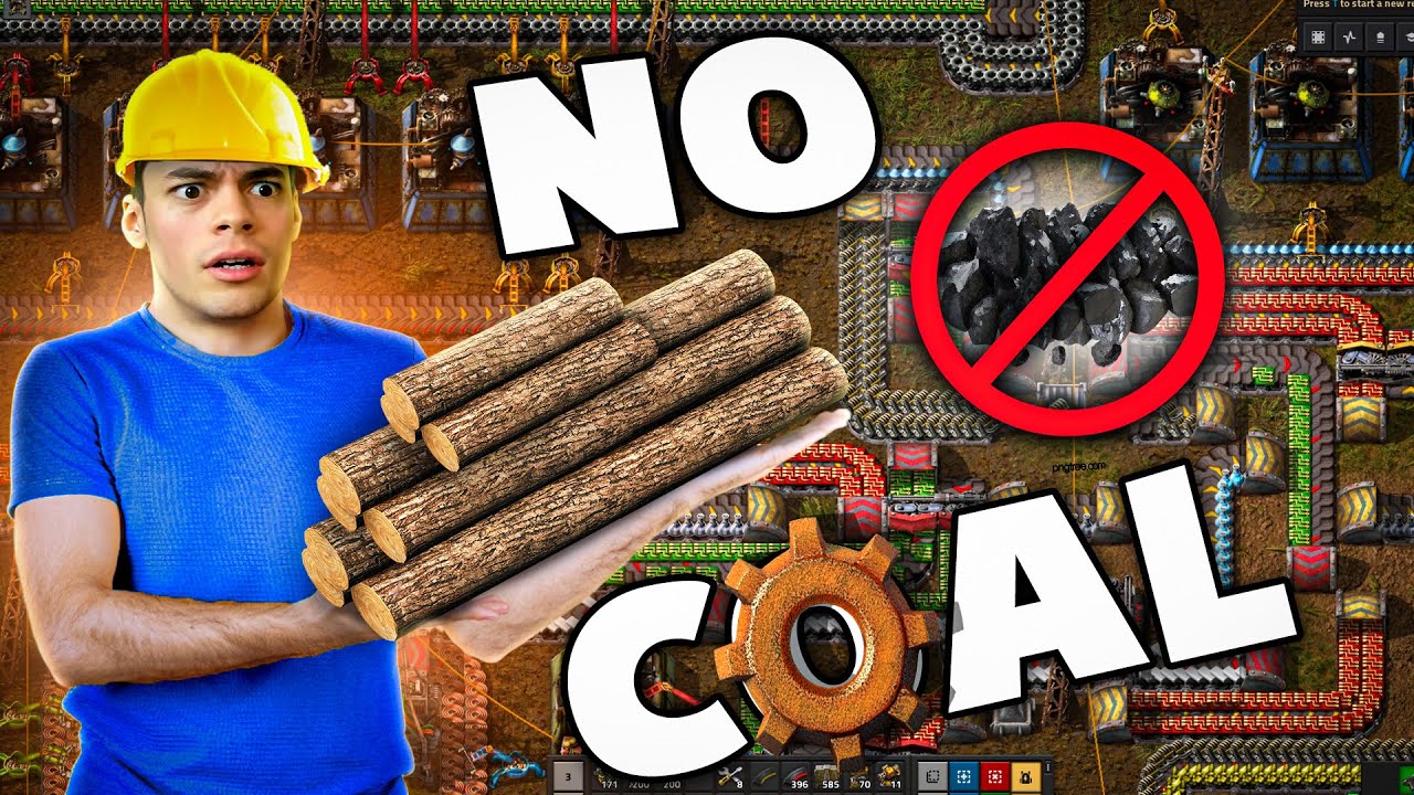 Can you beat Factorio with NO COAL? - YouTube