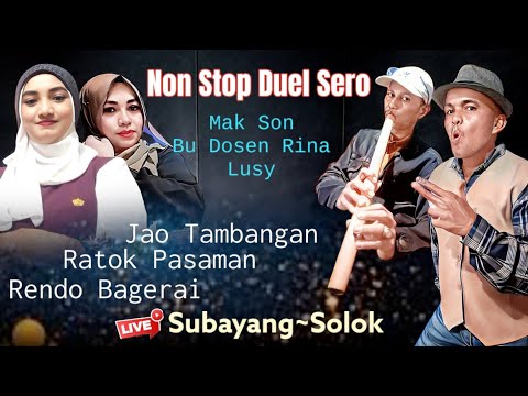 NON STOP DUEL SERO..!!😂🤣DENDANG GURAU MAK SON VS BU DOSEN JO LUSI