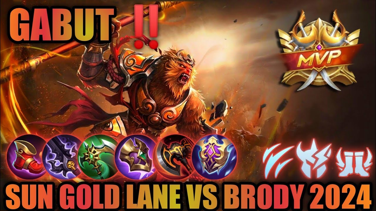 TERBARU ‼️ Cara Melawan Brody di Gold Lane 2024 | Set Emblem Dan Build ...