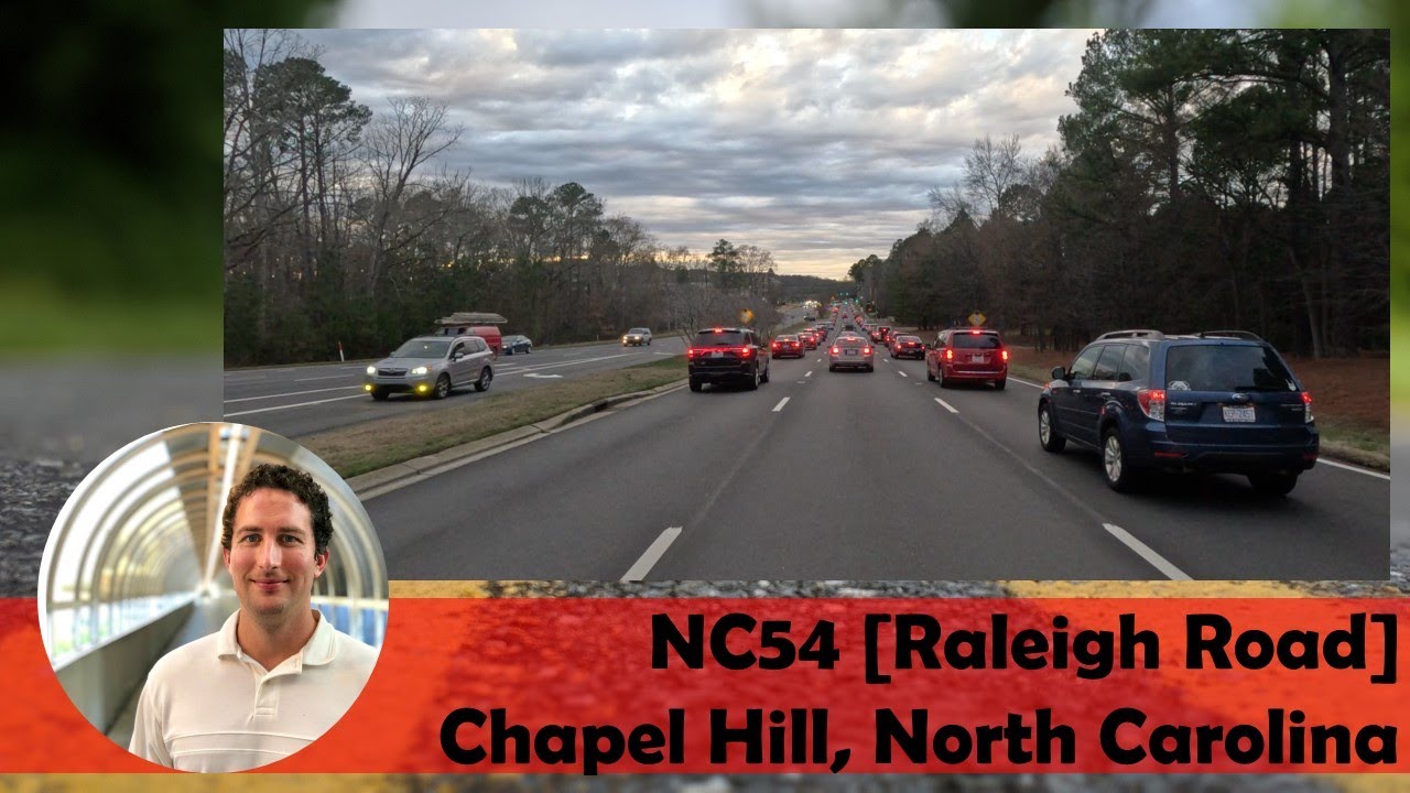 NC54 [Raleigh Road] in Chapel Hill, North Carolina (From I-40 to ...