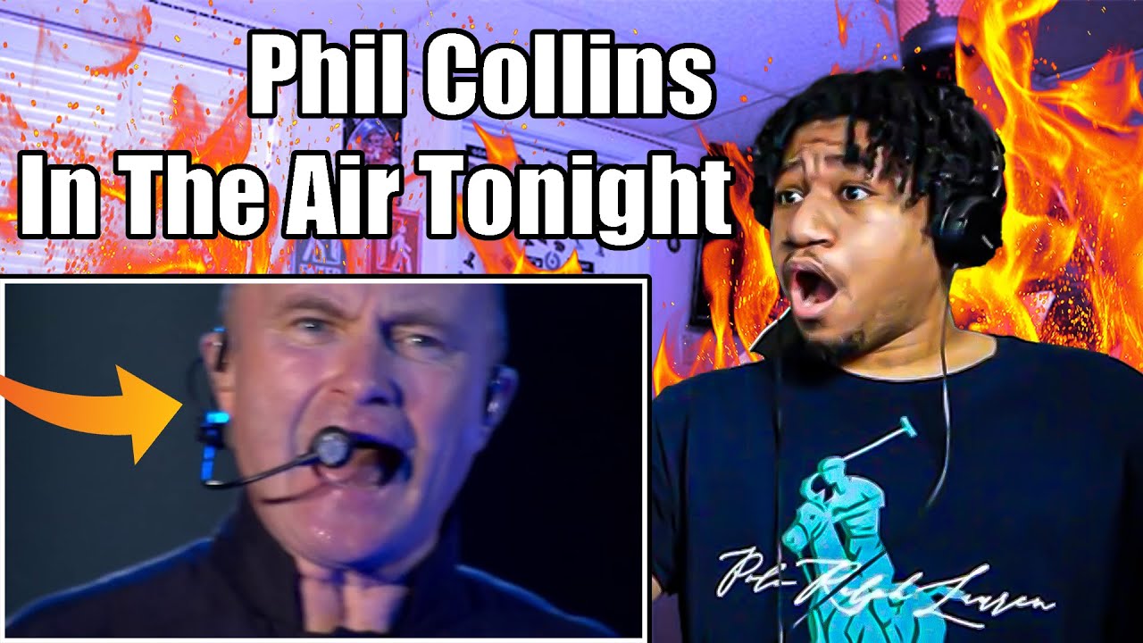 FIRST TIME EVER HEARING!! Phil Collins - In The Air Tonight (Live ...