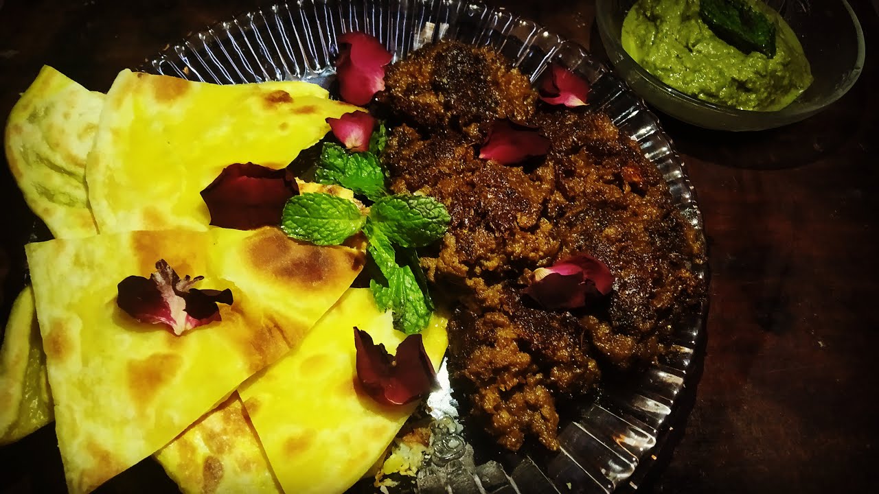Lucknow famous recipe :1 /Wakri Paratha /Mutton Galouti Kebab / Galouti ...