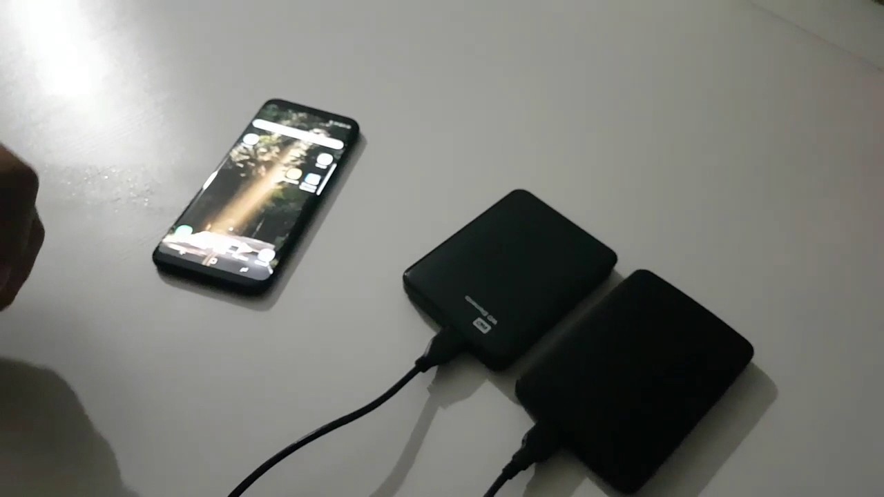 Android cihazlara hdd hard disk bağlantı - YouTube