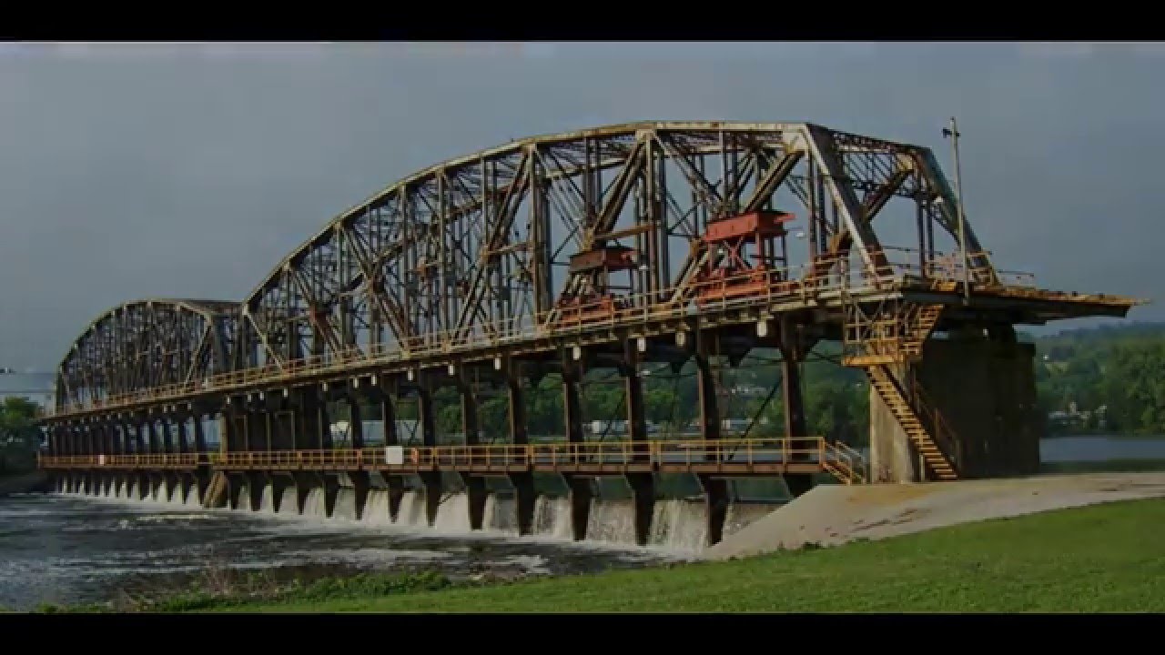 Mohawk River Shorts - Barge Canal, Movable Dams - YouTube