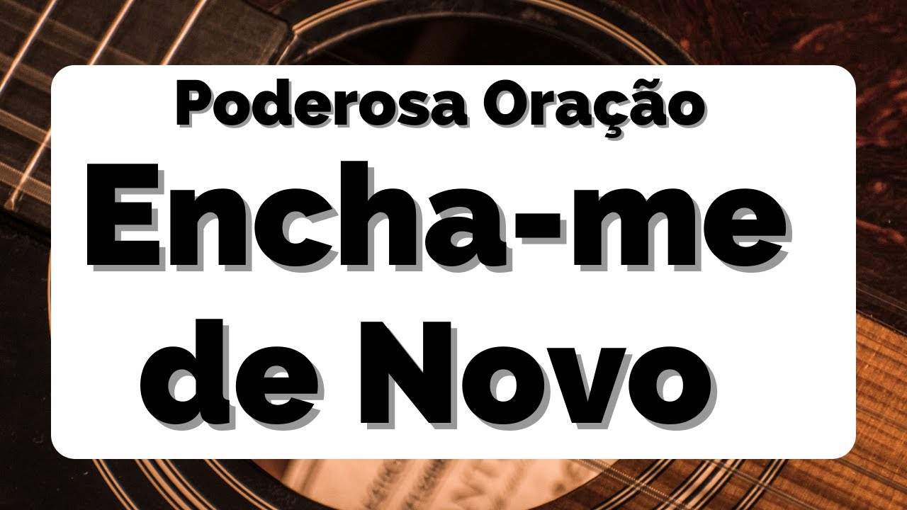 Encha-me de Novo | Uma Poderosa Oração Da Manhã ao Espírito Santo ( Vem ...