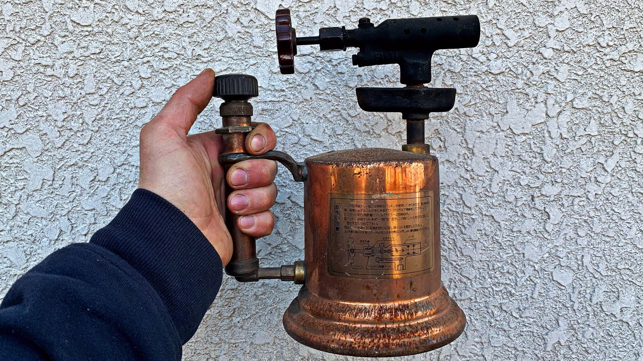 Vintage Blowtorch Restoration - YouTube