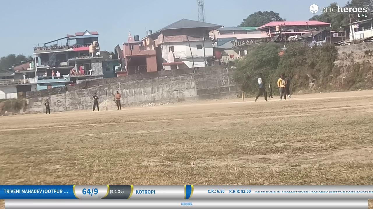 Live Cricket Match | State Level Panchayat Cricket Tournament (Chauntra ...