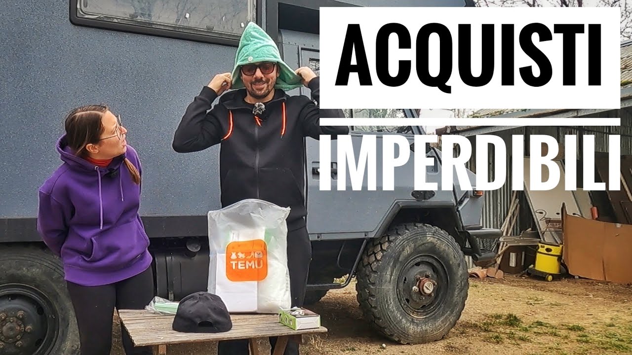 DI NUOVO!! 80€ di ACCESSORI per camper e casa su TEMU 🟧 - YouTube