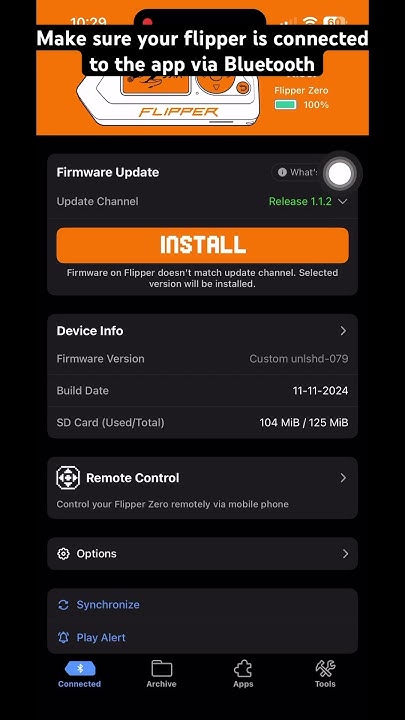 Flipper Zero How to Download Apps on Flipper Through App #flipperzerohacking #flipperzero #howto ...