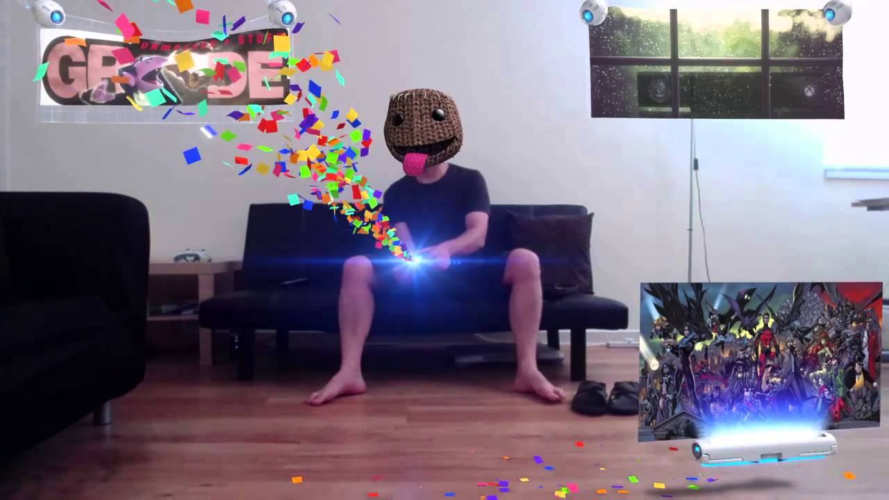 PlayStation 4 Playroom AR Studio - SHAREfactory - YouTube