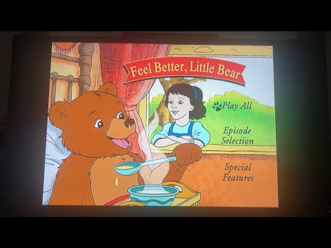 Little Bear Feel Better, Little Bear (2003) DVD Walkthrough 🐻🍜 ️‍🩹 ...