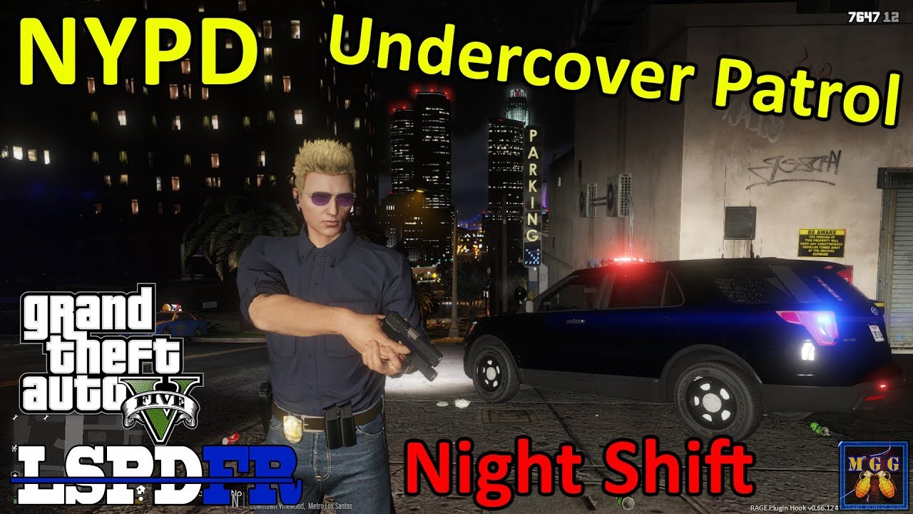 NYPD Undercover Night Shift Patrol GTA 5 LSPDFR Episode 402 - YouTube