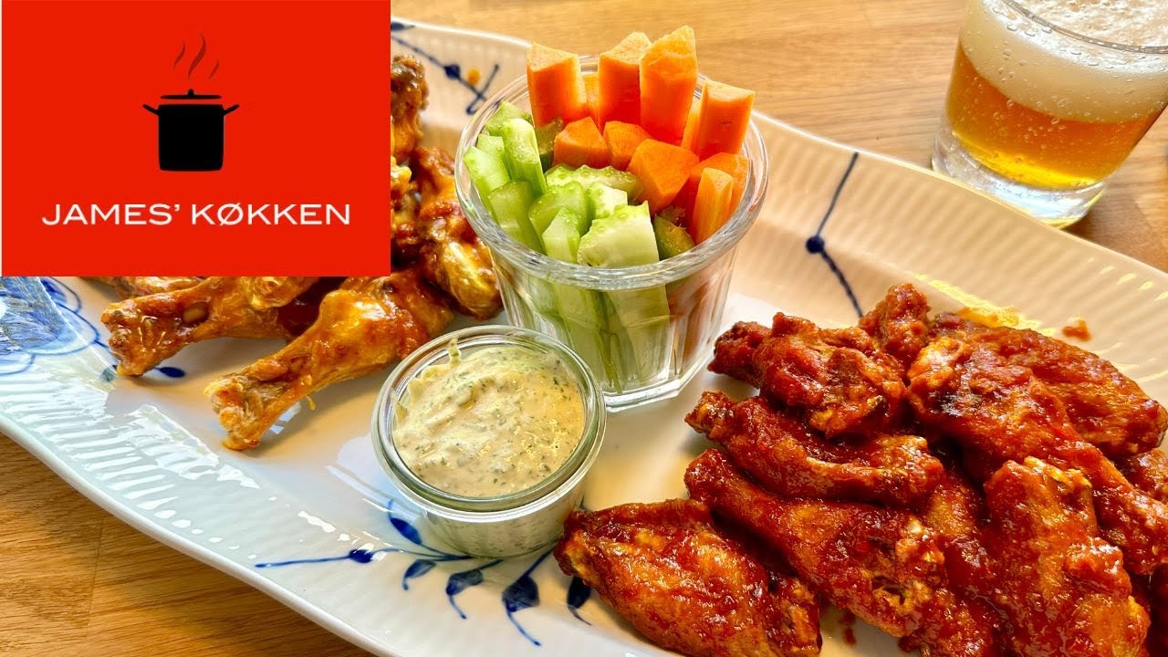 Chicken wings - skøn "fingermad"! - YouTube