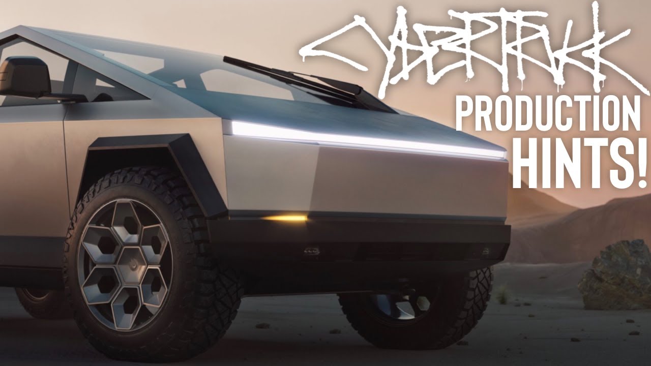 Cybertruck Production Hints! (October 2022) - YouTube