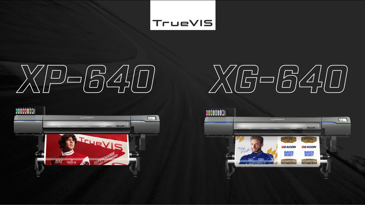 Roland DG XG-640 / XP-640 - One Machine. Every Job. Full Speed. - YouTube