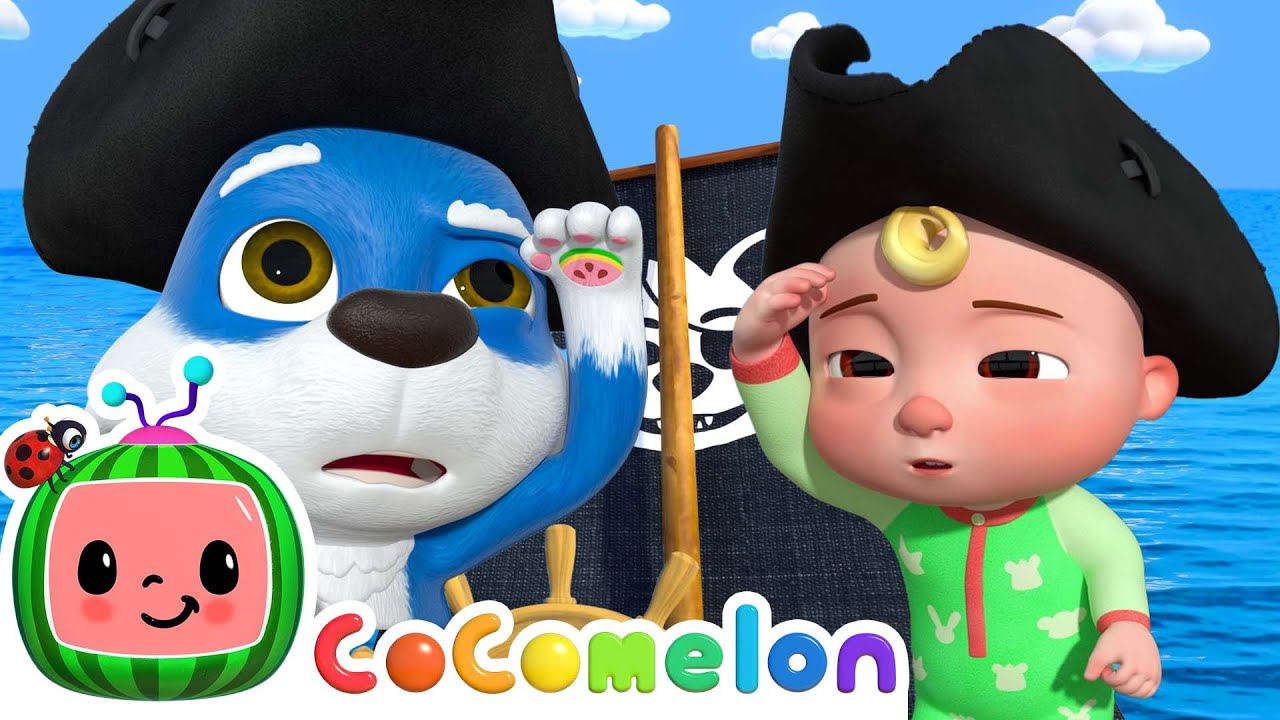 Pirates Ahoy! 🦜🏴‍☠️ | CoComelon Animal Time - Learning with Animals ...