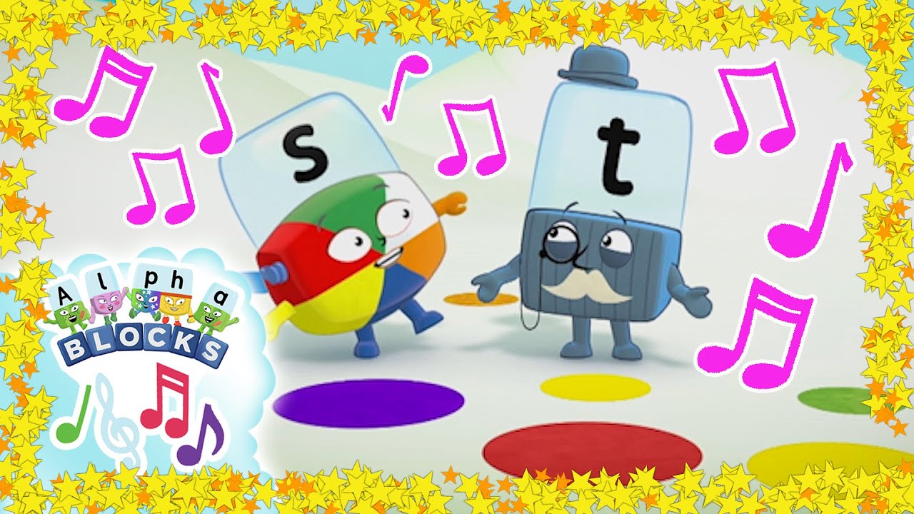 Alphablocks - La chanson Clap Clap! 🎶 | Apprendre l'anglais - YouTube