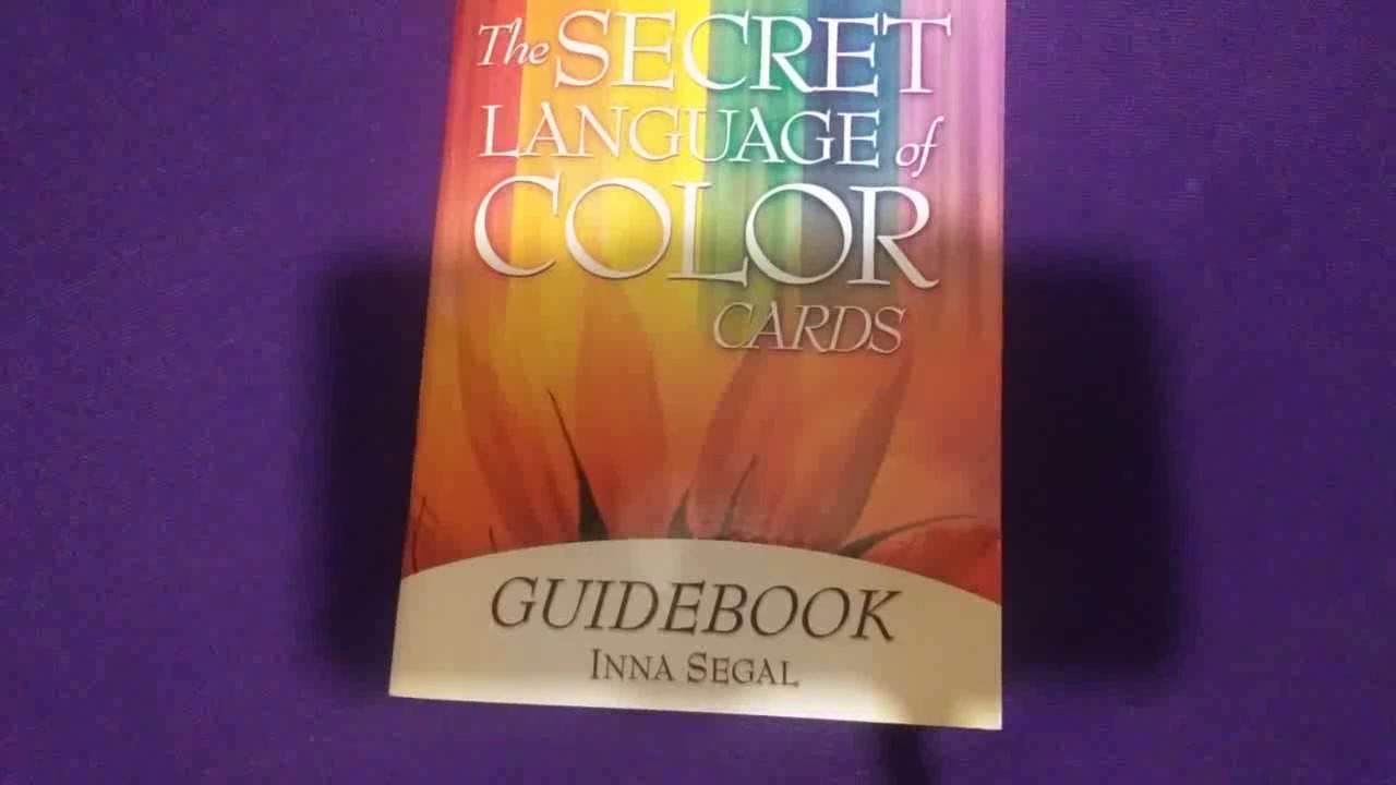 The Secret Language Of Color Cards- Unboxing & Full Flipthrough - YouTube