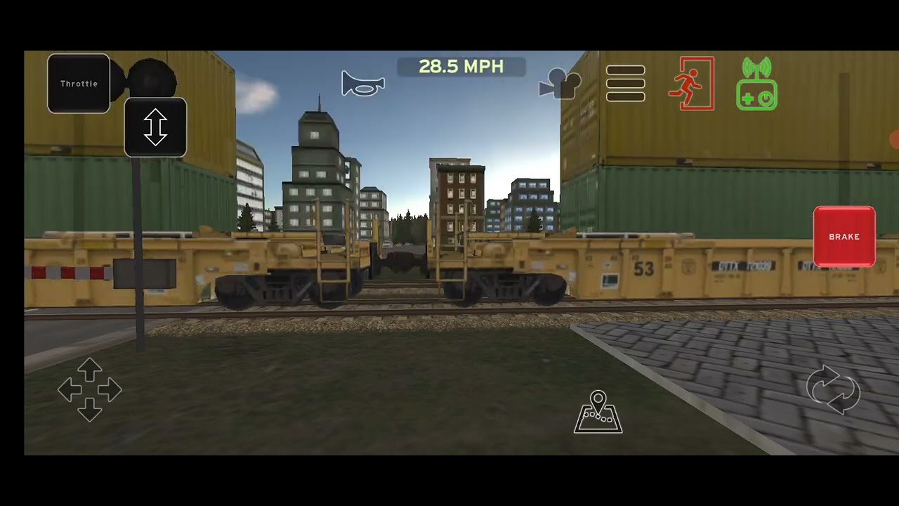 train and rail yard simulator railfanning #12 - YouTube