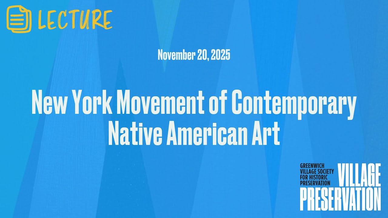 New York Movement of Contemporary Native American Art - YouTube