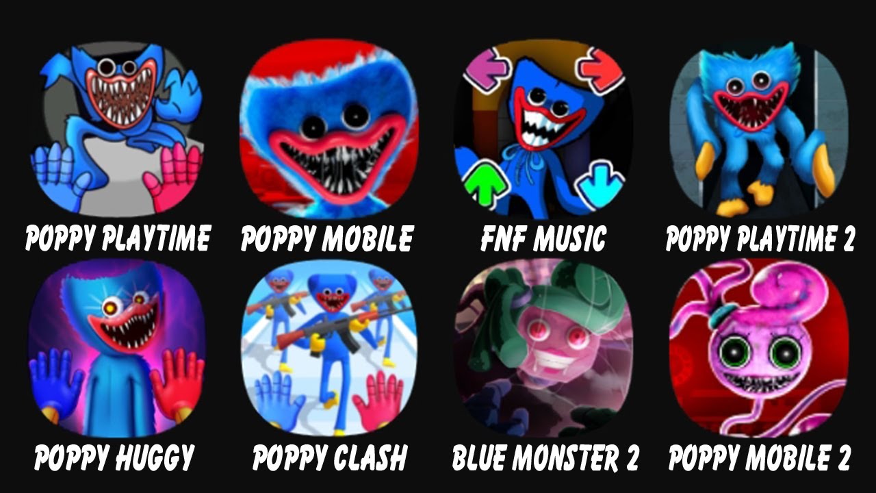 Poppy Playtime, Poppy Mobile, FNF Music, Poppy Playtime 2, Poppy Huggy ...