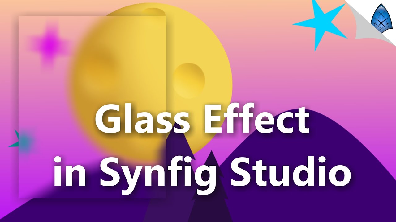 Simple Glass Illusion | Synfig Animation Tutorial - YouTube