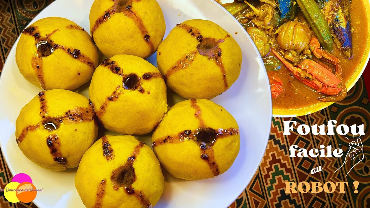 Foufou facile - YouTube