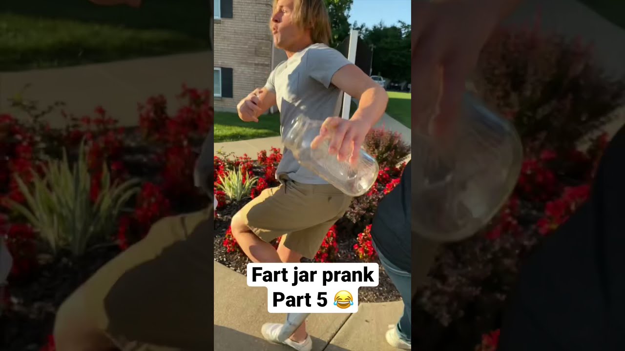 Fart Jar Prank Part 5 😂 #shorts - YouTube