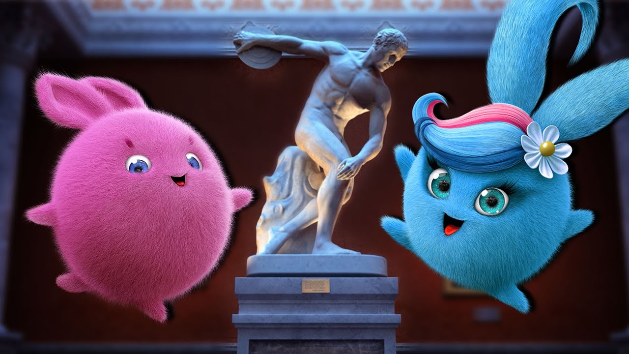 Night at Museum | SUNNY BUNNIES | Season 1 | Cartoons for Children ...