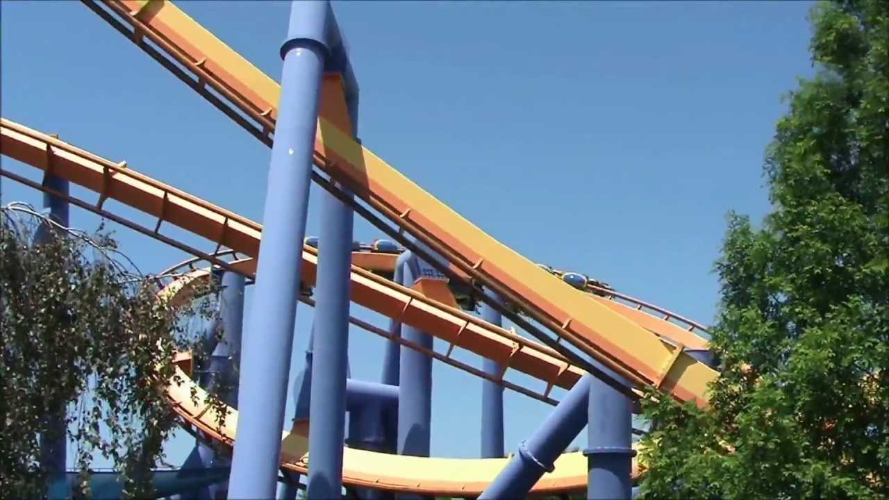 Dorney Park - Talon Roller Coaster - YouTube