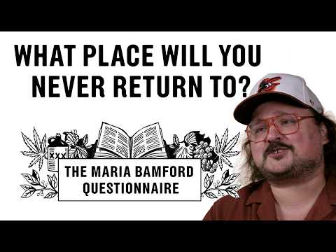 Stavros Halkias Tell Us His Biggest Fear | The Maria Bamford Questionnaire