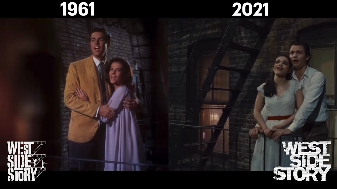 Comparing ‘Balcony Scene (Tonight)’ from “West Side Story” films 1961 ...