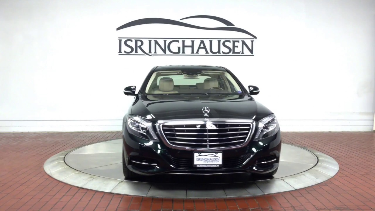 2017 Mercedes-Benz S-Class S 550 in Emerald Green Metallic - 298299A ...