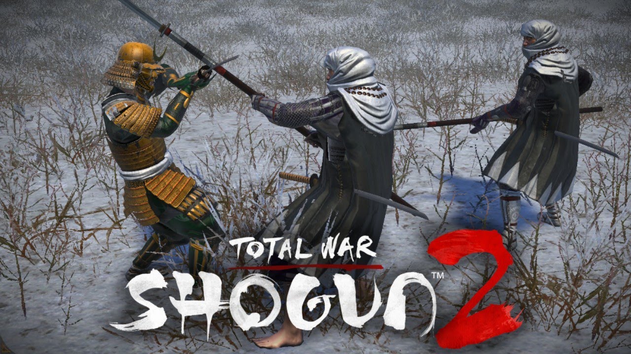 Katana Hero VS 2 Monk Naginata - Duel - Total War: Shogun 2 - YouTube