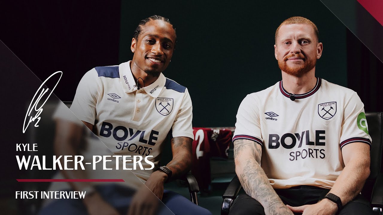 Behzinga Meets West Ham's Newest Signing 🔥 | Kyle Walker-Peters ...