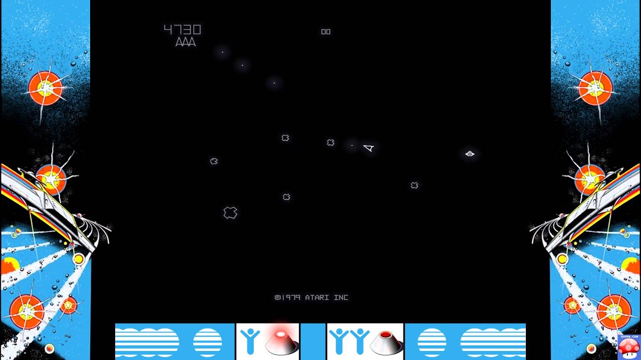 Atari Vault: Gameplay - Asteroids (PC HD) - YouTube