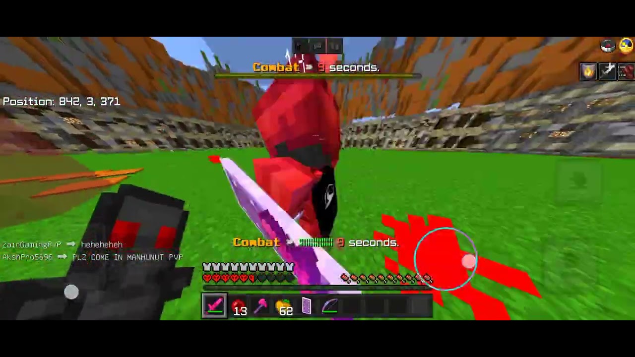 Minecraft PVP with sharpness 100k texture pack - YouTube