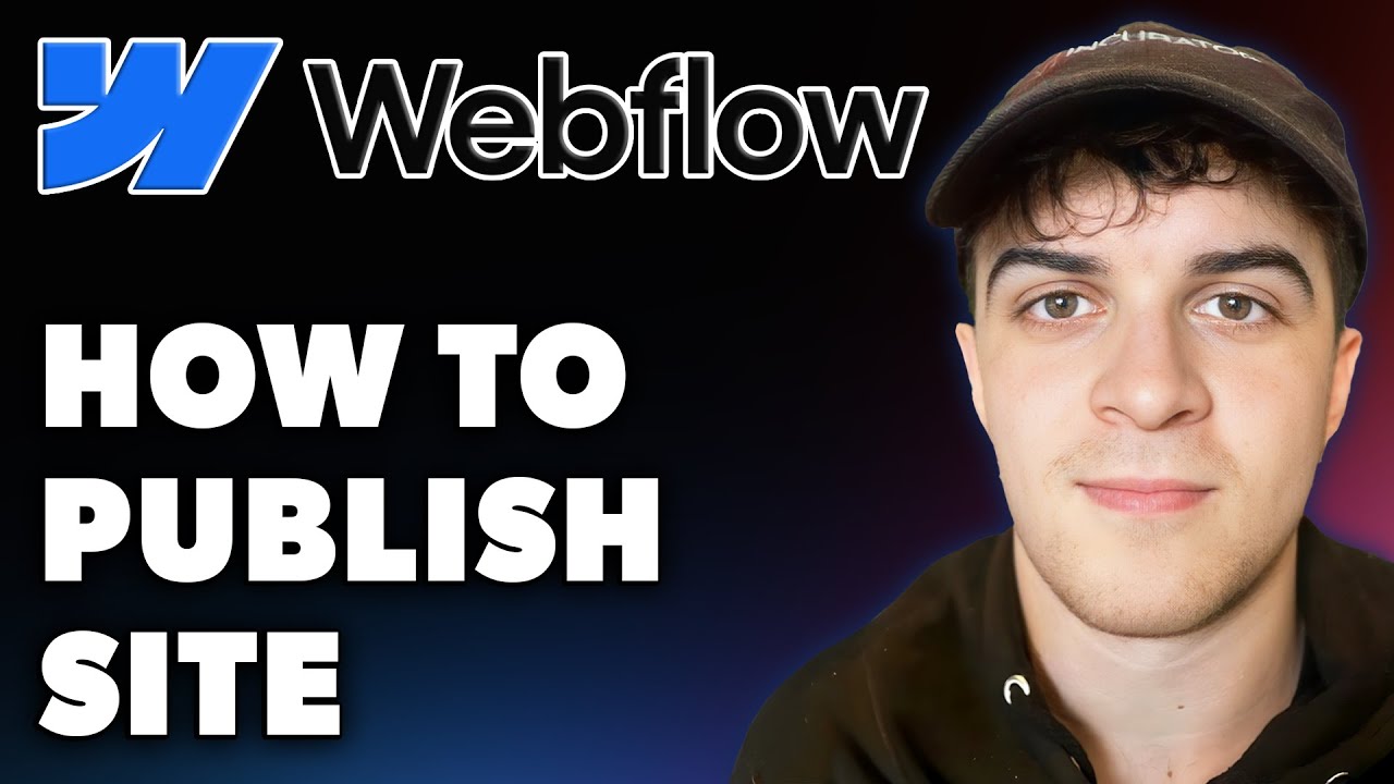 How to Publish Webflow Site (Full 2024 Guide) - YouTube