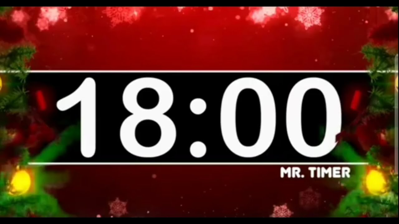 18 minute Christmas timer - YouTube