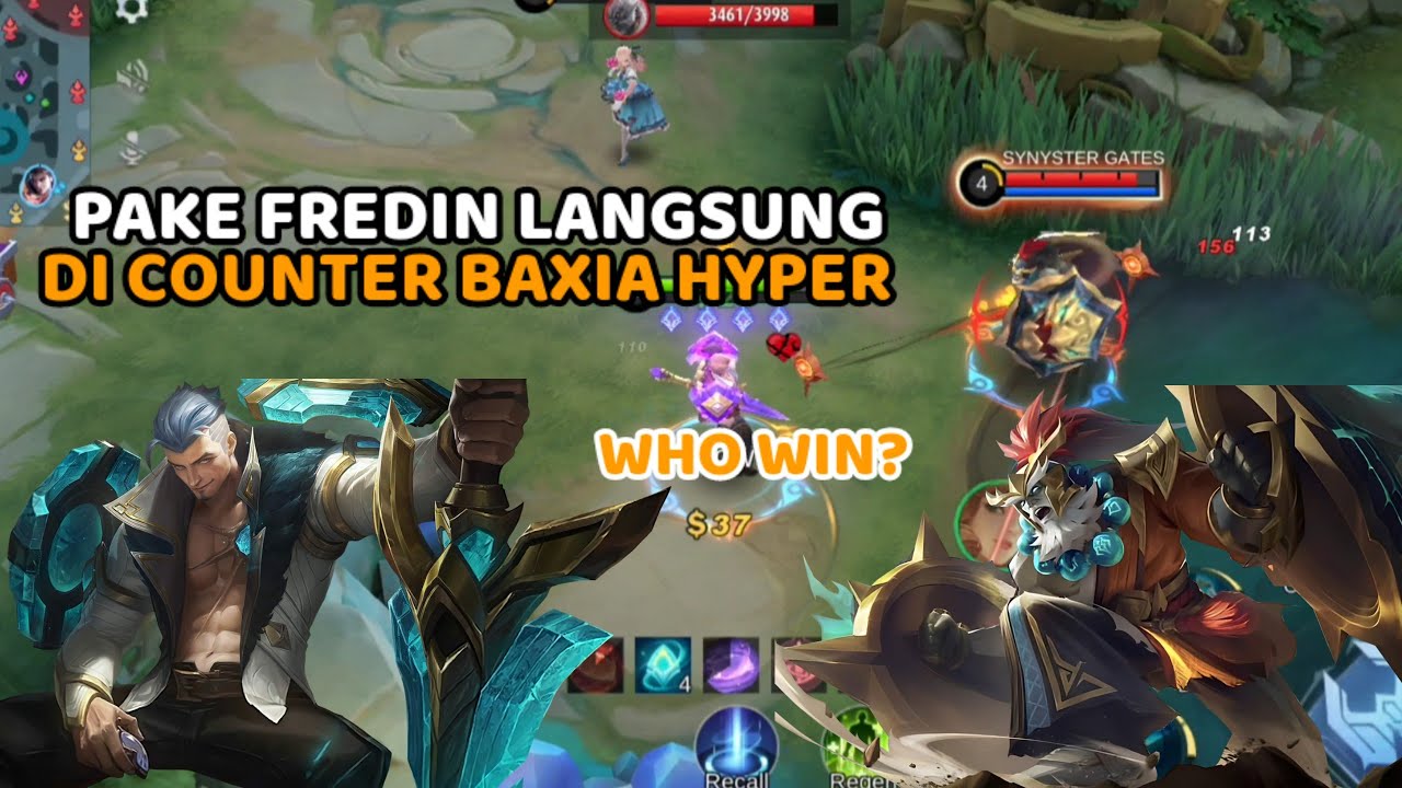 PAKE HYPER FREDIN LANGSUNG DICOUNTER BAXIA JUNGLER - TETEP BISA ...