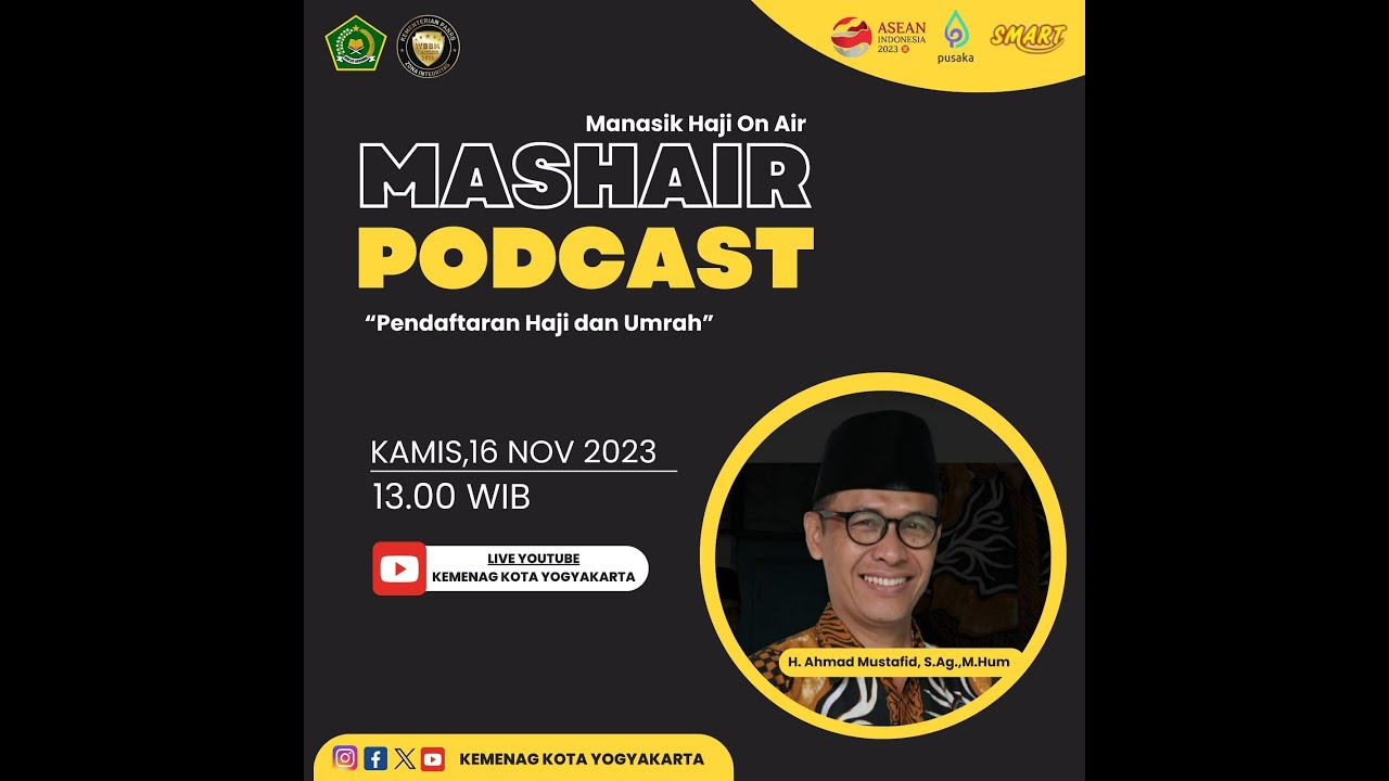 Mashair (Manasik Haji On Air) : Pendaftaran Haji dan Umrah - YouTube