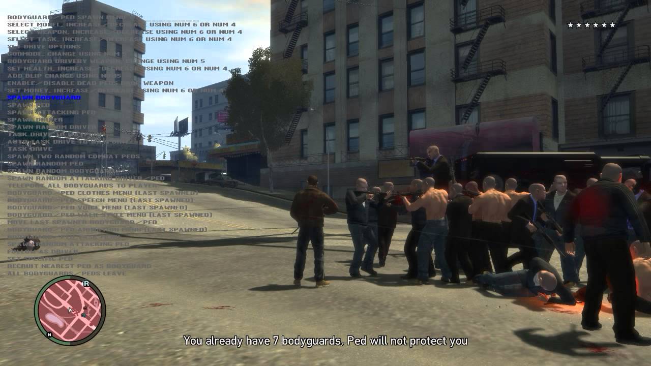 GTA 4 - bodyguards - YouTube