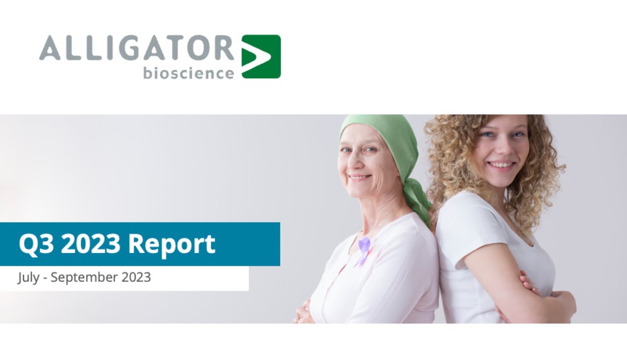 Alligator Bioscience Q3 2023 Earnings Call - YouTube