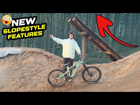 UK'S FIRST PUBLIC SLOPESTYLE MTB TRAIL IS COMPLETE - 4 NEW FEATURES ...