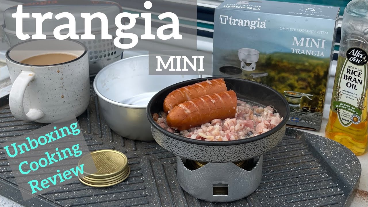 MINI TRANGIA / TRANGIA 28 unboxing / review / tips / cooking breakfast ...