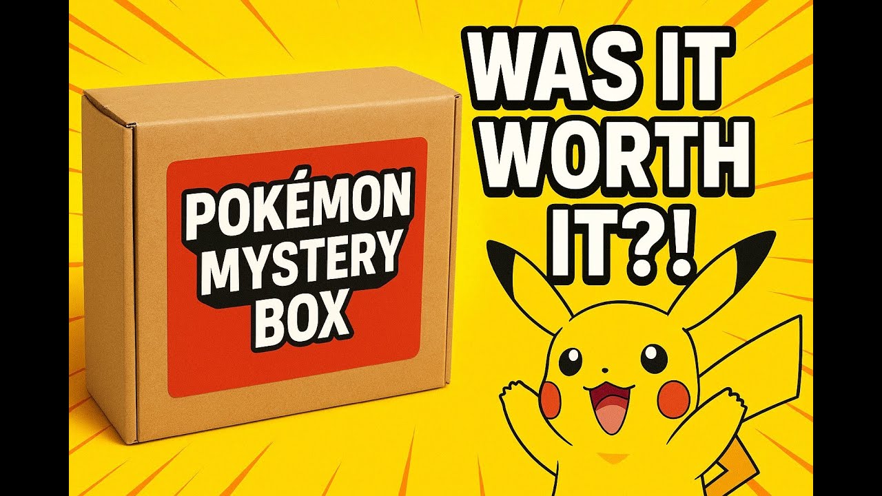 THIS POKÉMON MYSTERY BOX TOPPED OUR FIRST ONE! 🔥 - YouTube