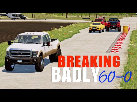 FS22 | Realistic Braking Performance Test | #fs22 #farmingsimulator22 ...