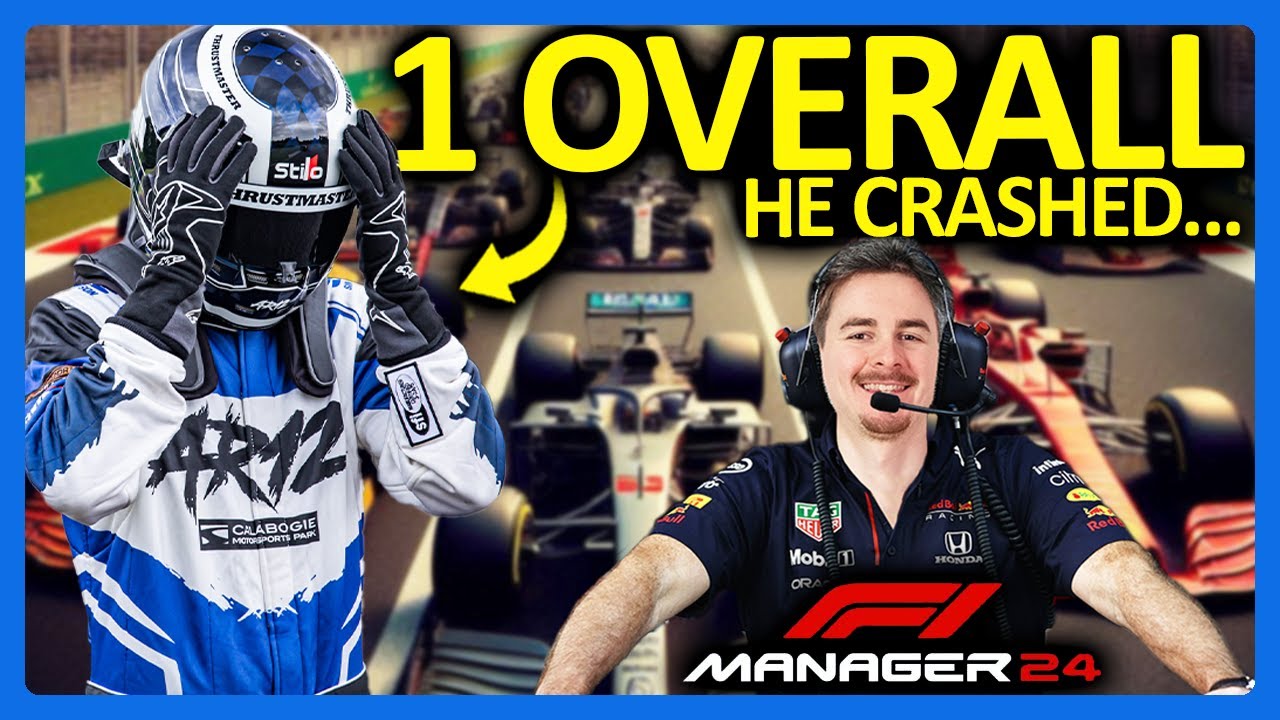 Can a 1 Overall Driver Win a Race in F1 Manager 2024?!? - YouTube